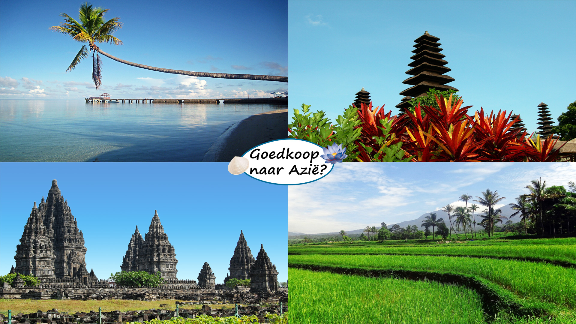 Rondreizen Indonesië!15-daagse rondreis vanaf € 853!